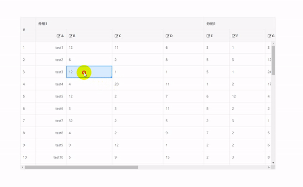 vxe-table 扩展插件
